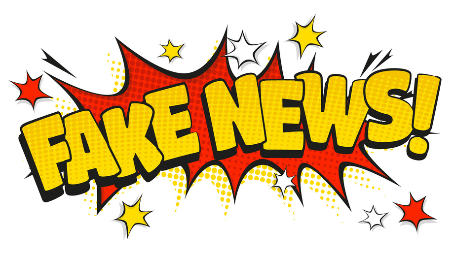 Pop Art Fake News Sign - Mathias Avocats